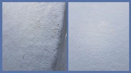 Recoating Fibreglass Roofs